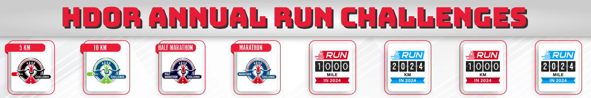 HDOR Fitness ‐ Virtual Run & Ride Challenges