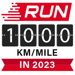 Run 1000 Km / 1000 Miles in 2023 - HDOR Virtual Events